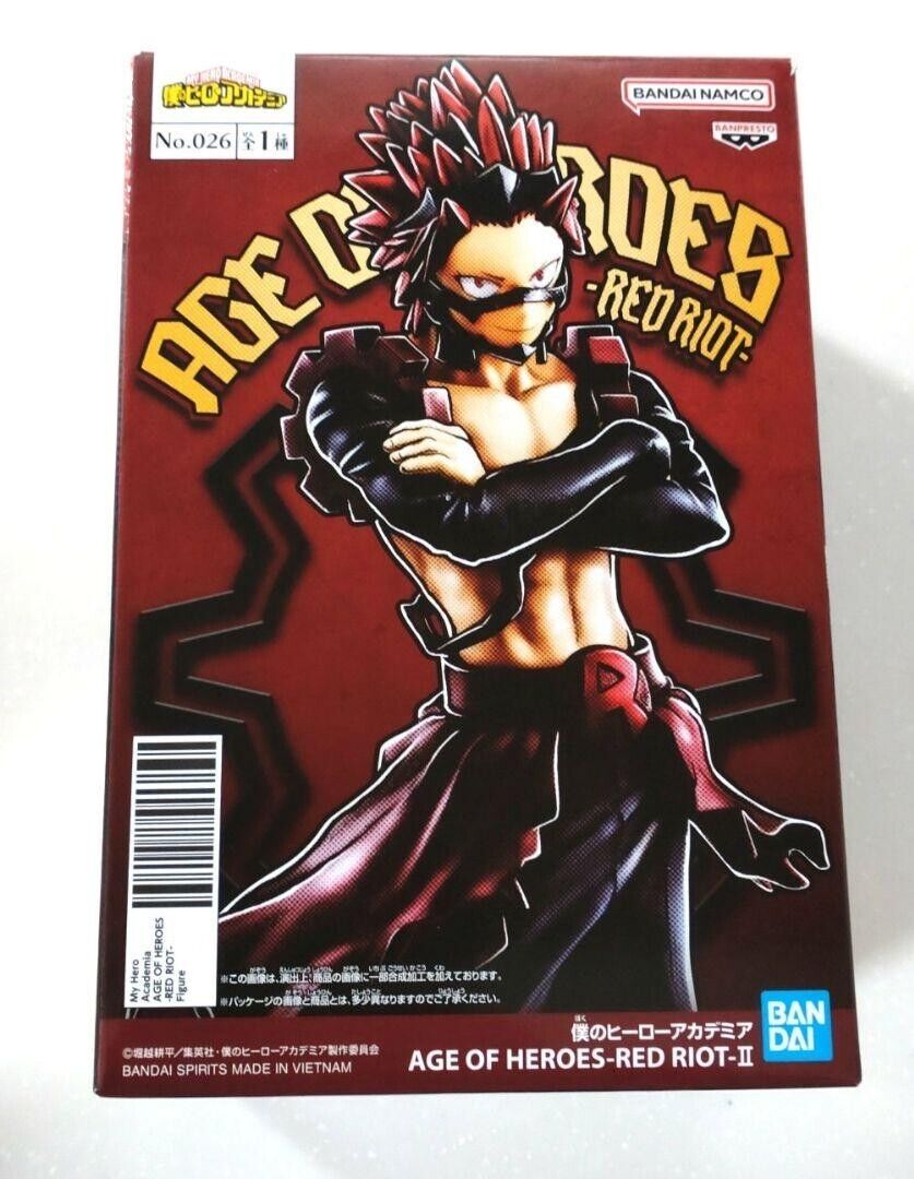 My Hero Academia - Age of Heroes - Riot Red Statue Figure #026 – JP Sports