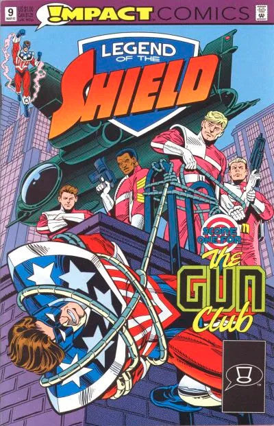 Legend of the Shield Issue #9 March 1992 Comic Book – JP Sports