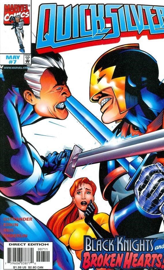 Quicksilver Issue #7 May 1988 Comic Book – JP Sports