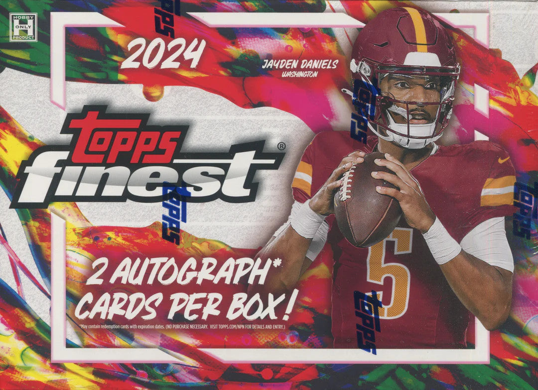 2024 Topps Finest NFL Hobby Box – JP Sports