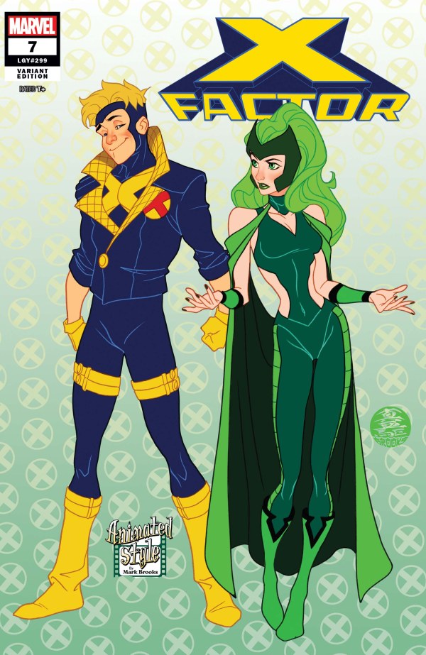 X-Factor Issue #7 LGY #299 February 2025 Variant Cover Brooks Comic Bo ...