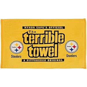 Steelers Terrible Towel Dual Logos – JP Sports