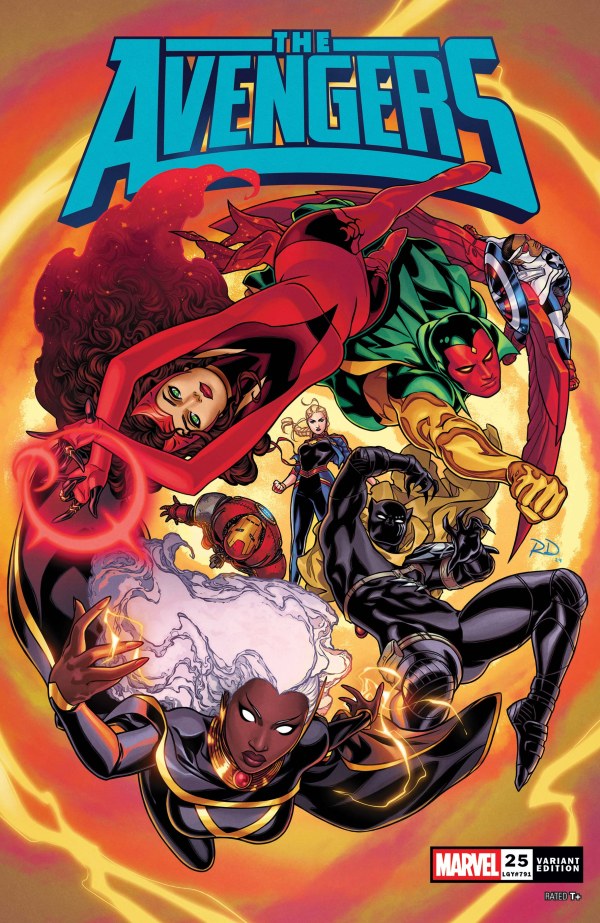 Avengers Issue #25 LGY#791 April 2025 Variant Cover Dauterman Comic Bo ...