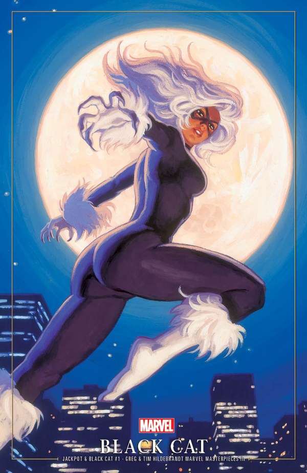 Jackpot & Black Cat Issue #1 March 2024 Marvel Masterpieces III Varian ...