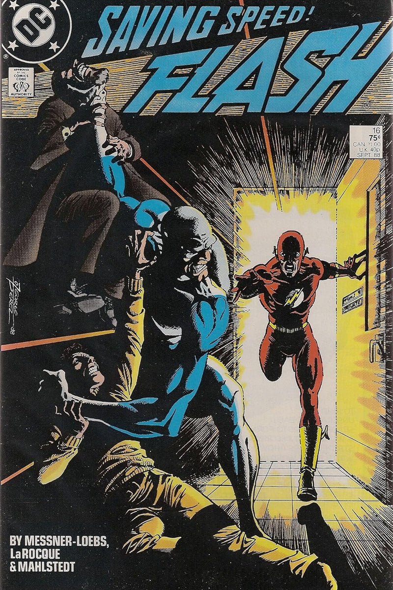 The Flash: Saving Speed Issue #16 September 1988 Comic Book – JP Sports