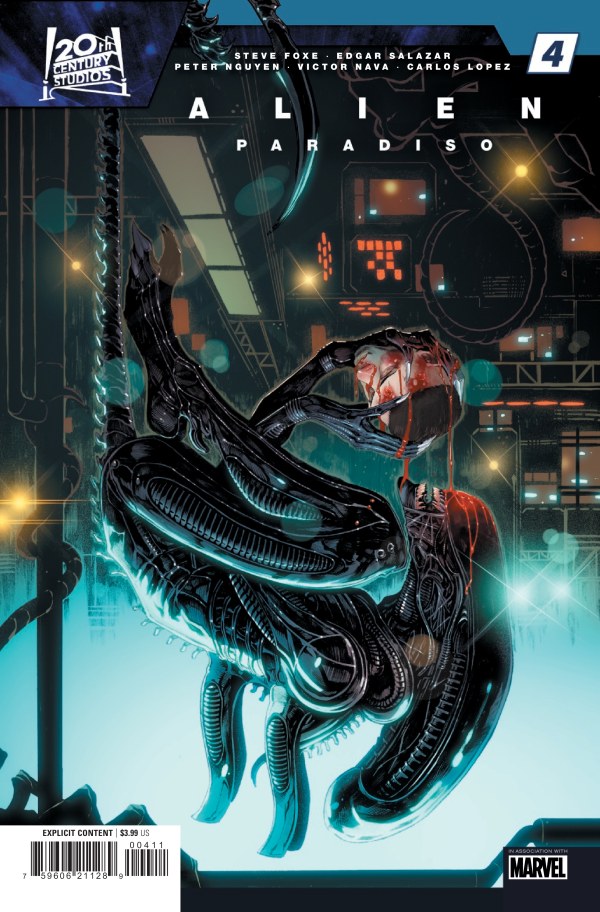 Alien: Paradiso Issue #4 March 2025 Cover A Comic Book – JP Sports