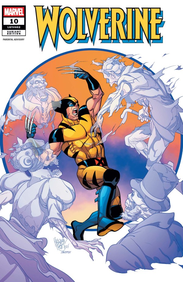 Wolverine Issue #10 LGY#402 June 2025 Variant Cover Ferry Comic Book ...