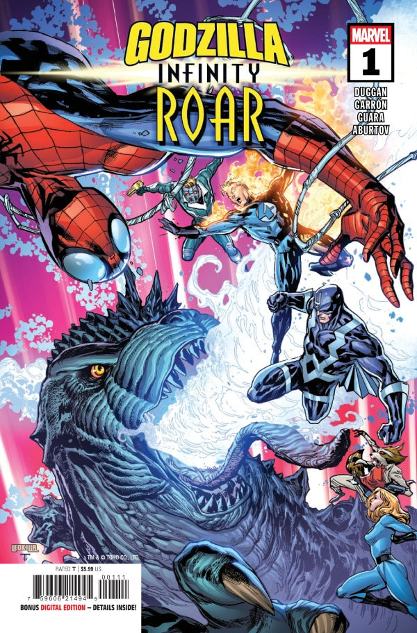 Godzilla: Infinity Roar Issue #1 February 2026 Cover A Comic Book – JP ...