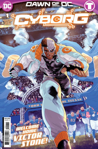 Cyborg Issue #1 2023 Edwin Galmon Cover A Comic Book – JP Sports