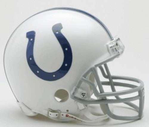 Colts Mini Helmet Throwback 2004-2019 w/ Z2B Face Mask – JP Sports