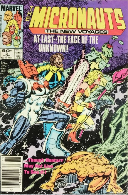 Micronauts The New Voyages Issue #2 November 1984 Comic Book – JP Sports