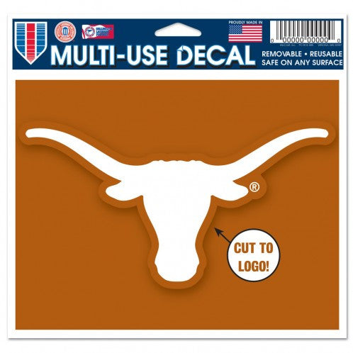 Texas Longhorns 4x6 Cut Decal – JP Sports