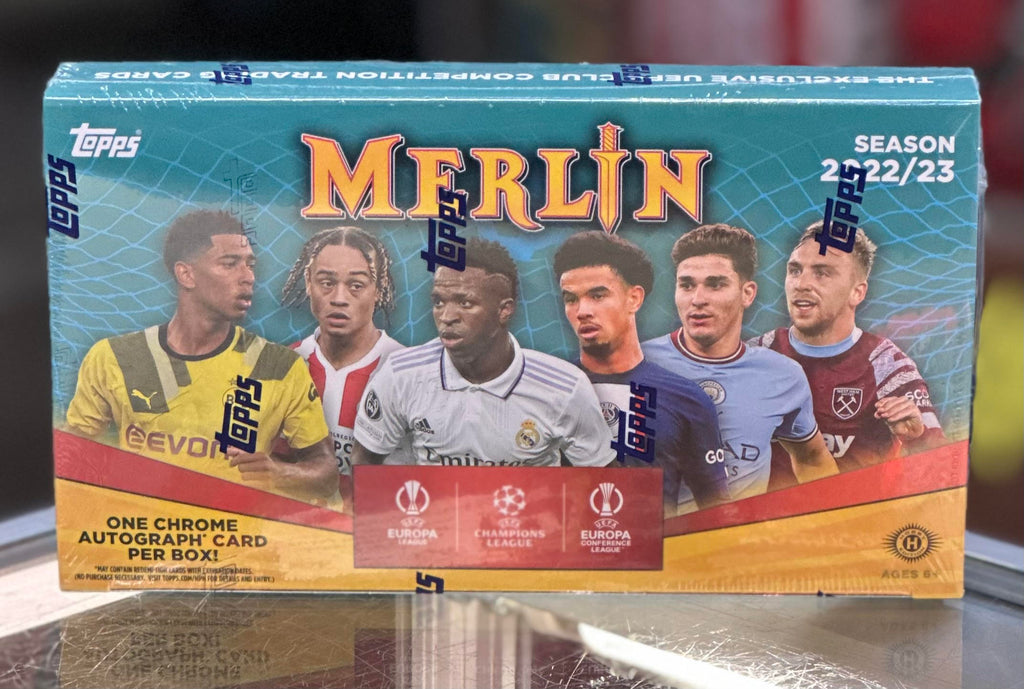 2022-23 Topps Merlin UEFA Soccer Hobby Box – JP Sports