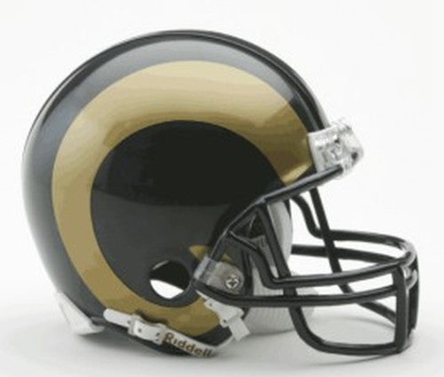 Rams Mini Helmet w/ Z2B Face Mask – JP Sports